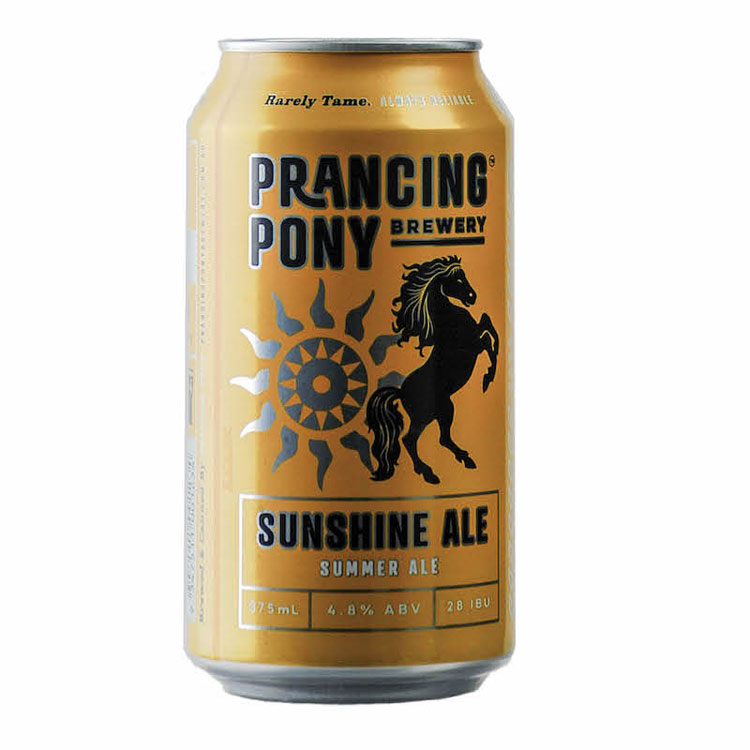 PRANCING PONY SUNSHINE ALE 375mL CANS | PALS